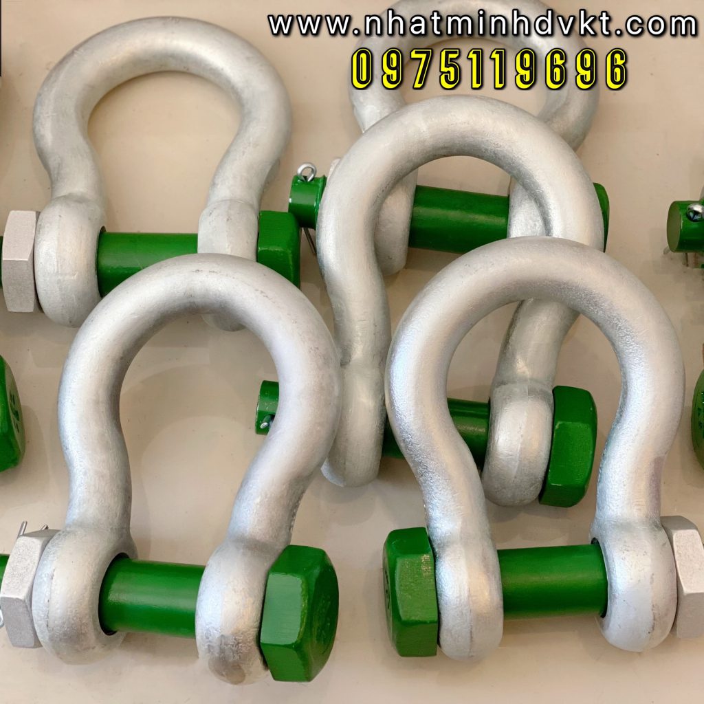 MA NÍ G4163 OMEGA CHỐT AN TOÀN SHACKLE GREEN PIN HÀ LAN - NHẬT MINH DVKT