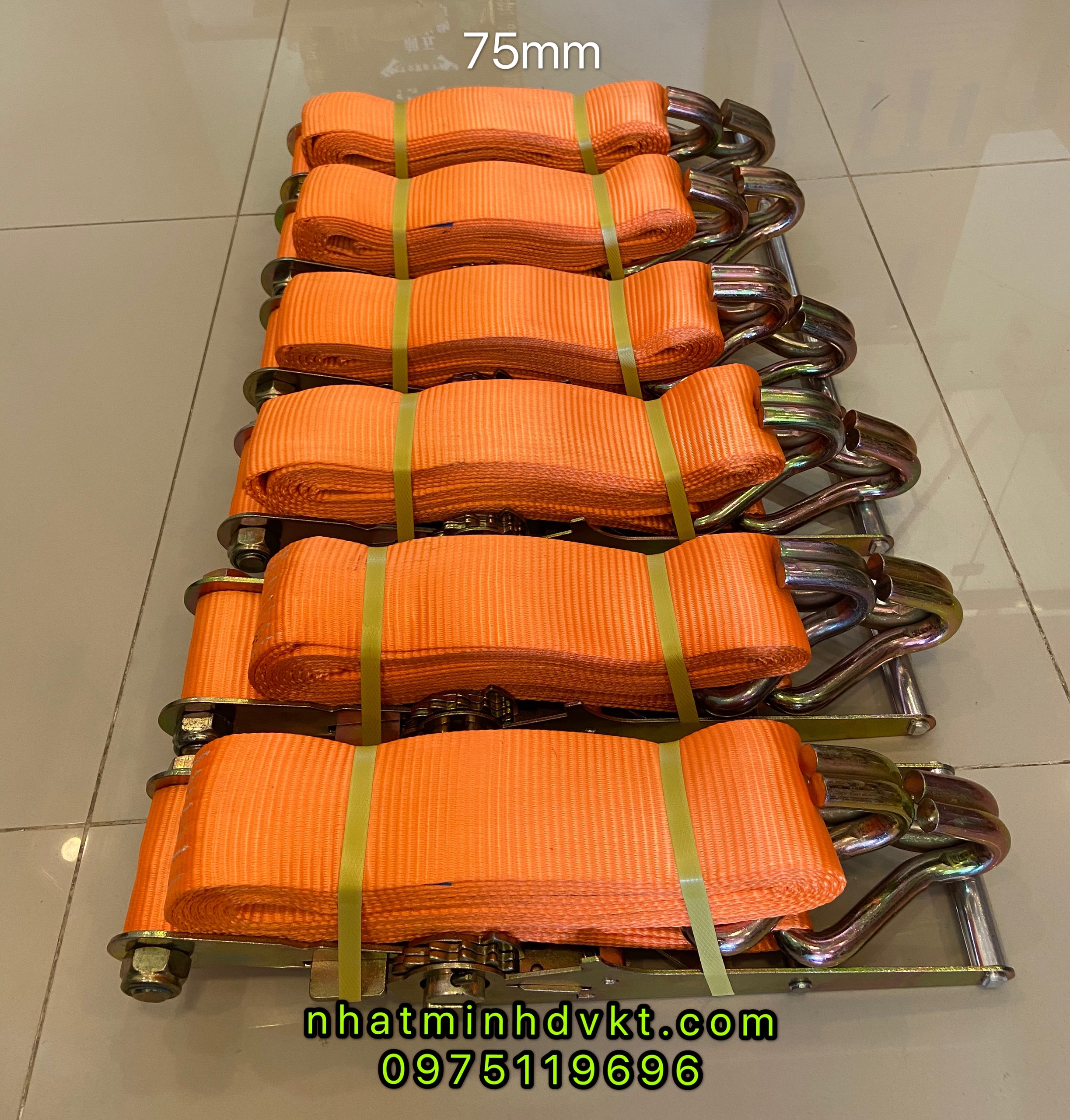 DÂY CHẰNG HÀNG 8 TẤN 6M 75MM - NHẬT MINH DVKT