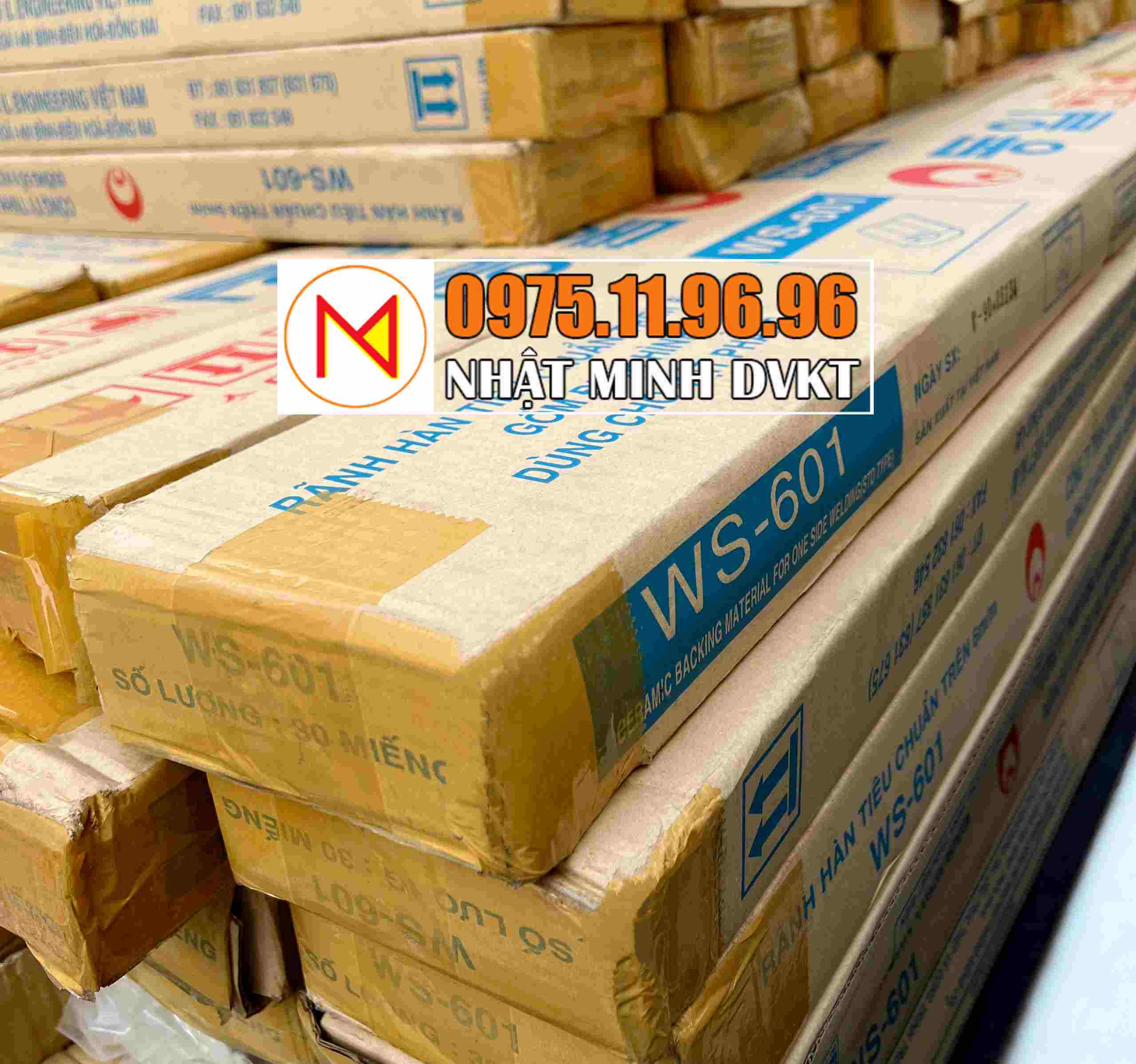 GIÁ SỨ LÓT ĐƯỜNG HÀN WS-601 HỘP 30 MÉT - NHẬT MINH DVKT