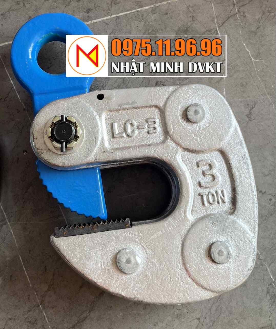 CÁCH SỬ DỤNG KẸP TÔN NGANG LC 3 TẤN - NHẬT MINH DVKT