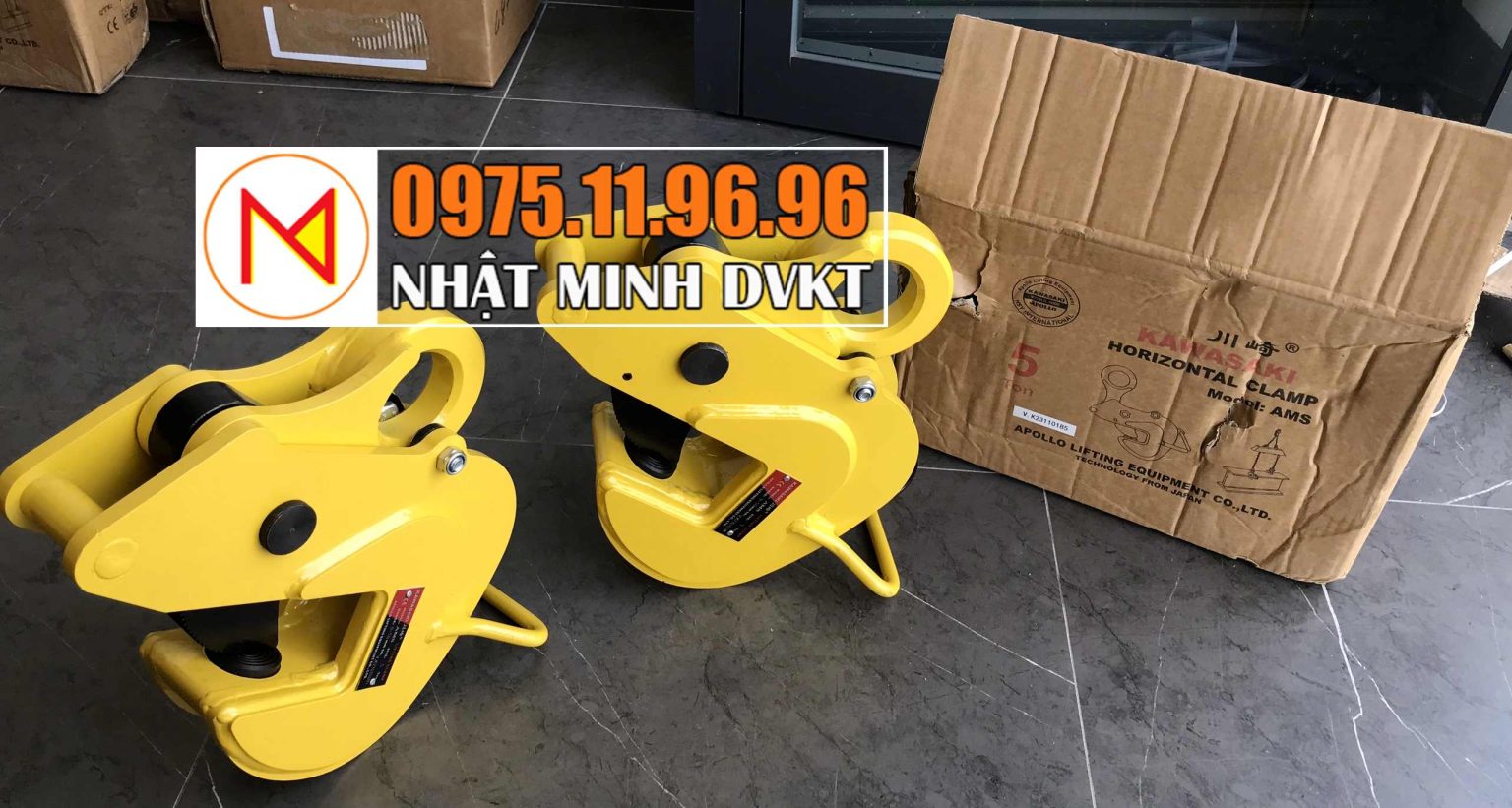 KẸP TÔN NGANG AMS – HORIZONTAL CLAMP - NHẬT MINH DVKT